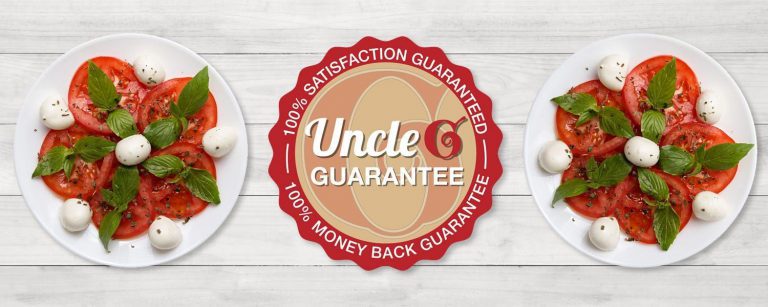 Uncle G’s Guarantee - Uncle Giuseppe's Marketplace